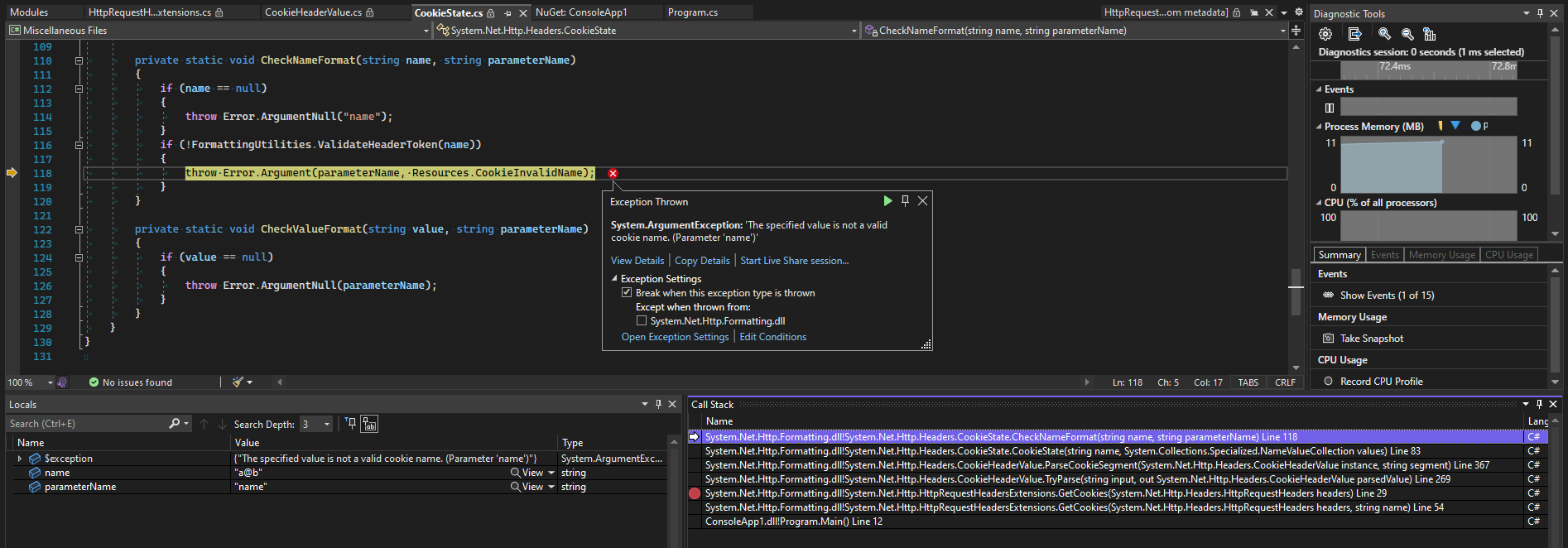 Debugging Third-Party Code in Visual Studio